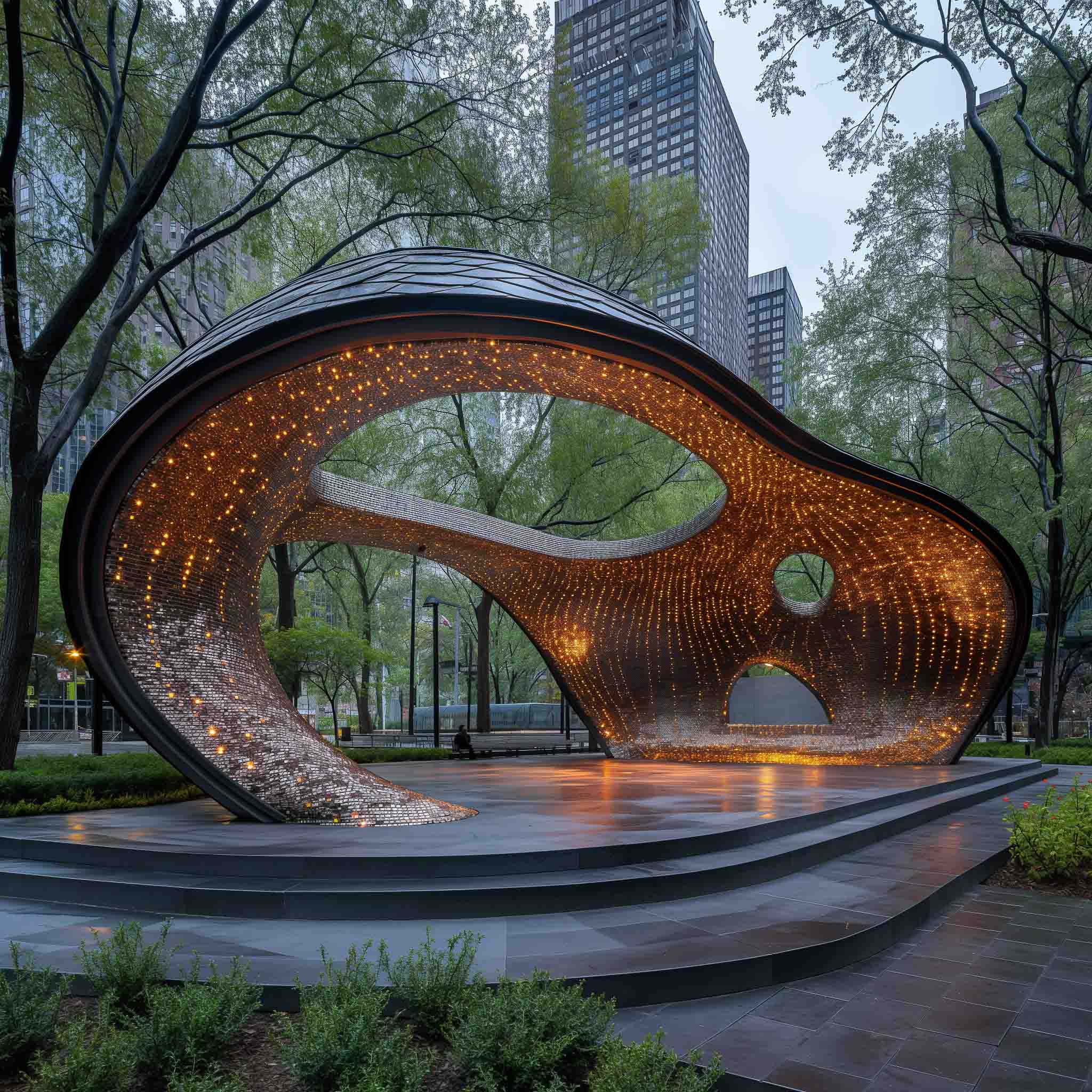 Pavilion Building Concept 600 - Dezign Ark