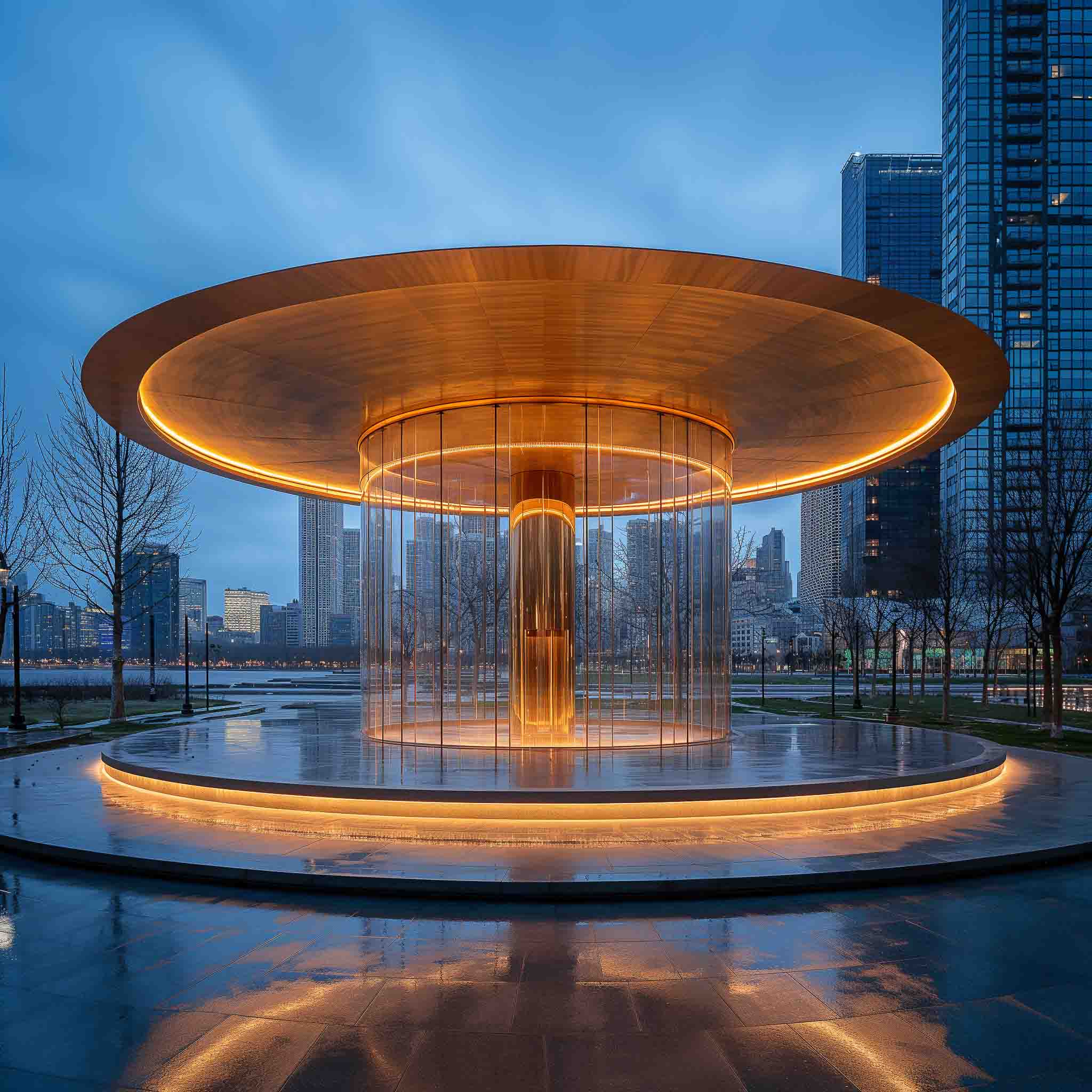 Pavilion Building Concept 951 - Dezign Ark