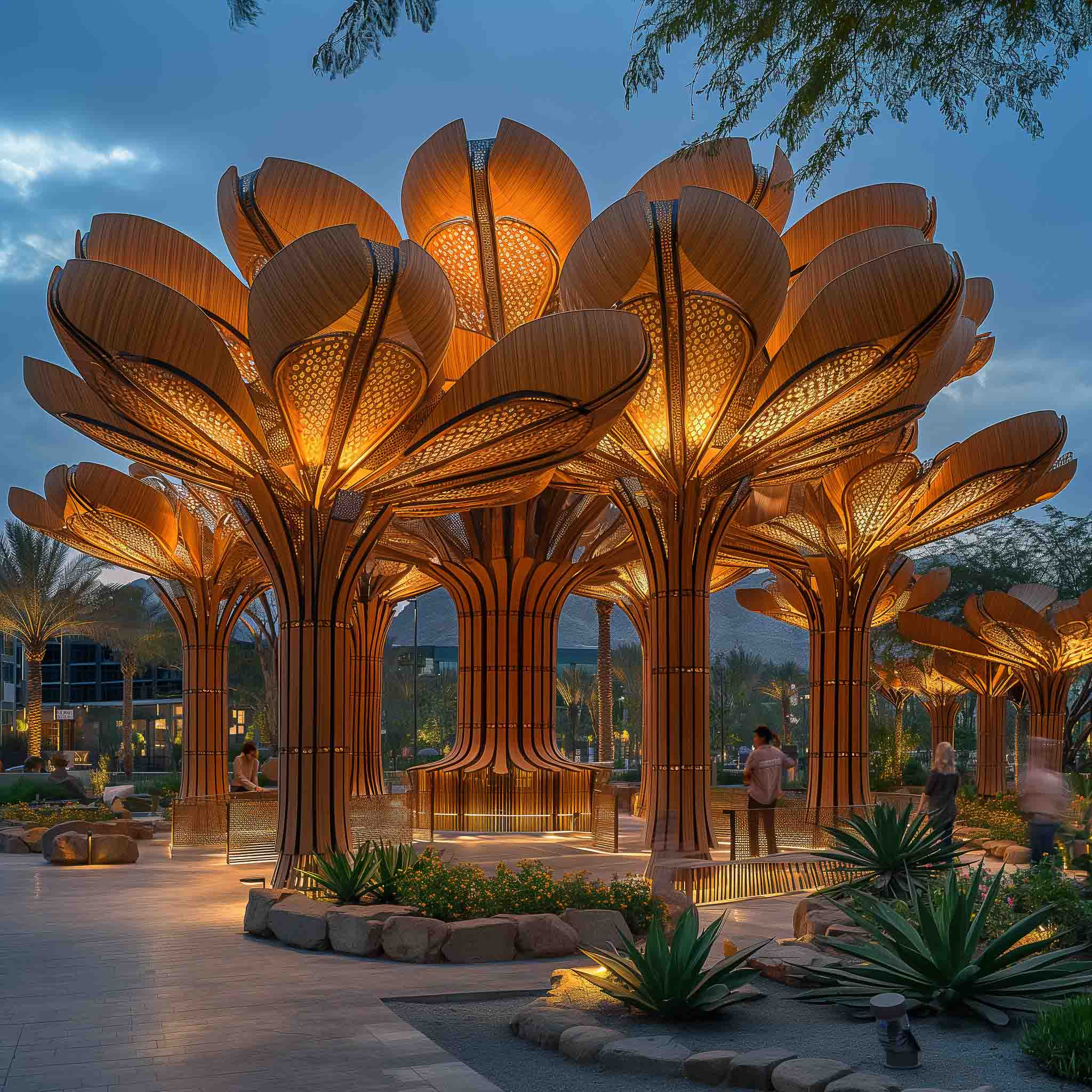 Pavilion Building Concept 3000 - Dezign Ark