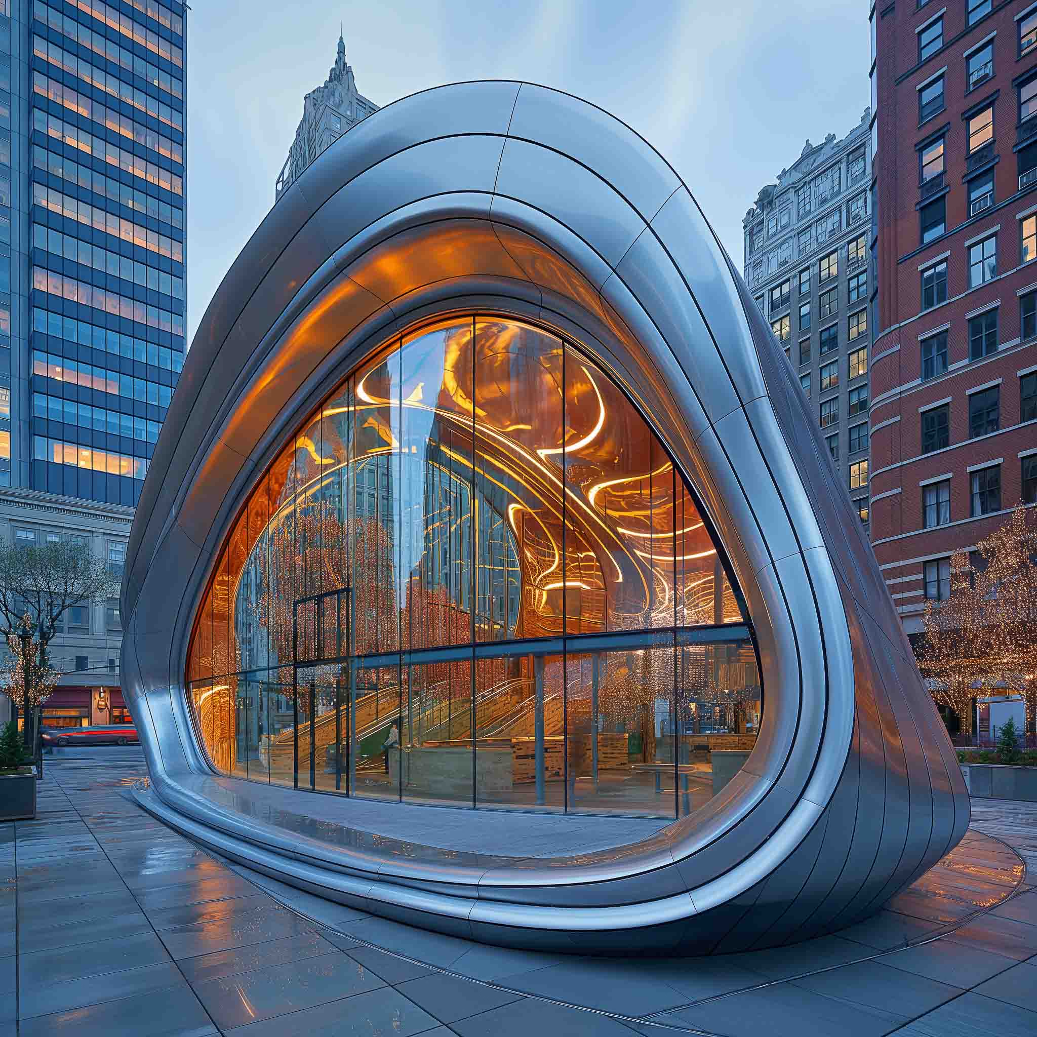 Pavilion Building Concept 3260 - Dezign Ark