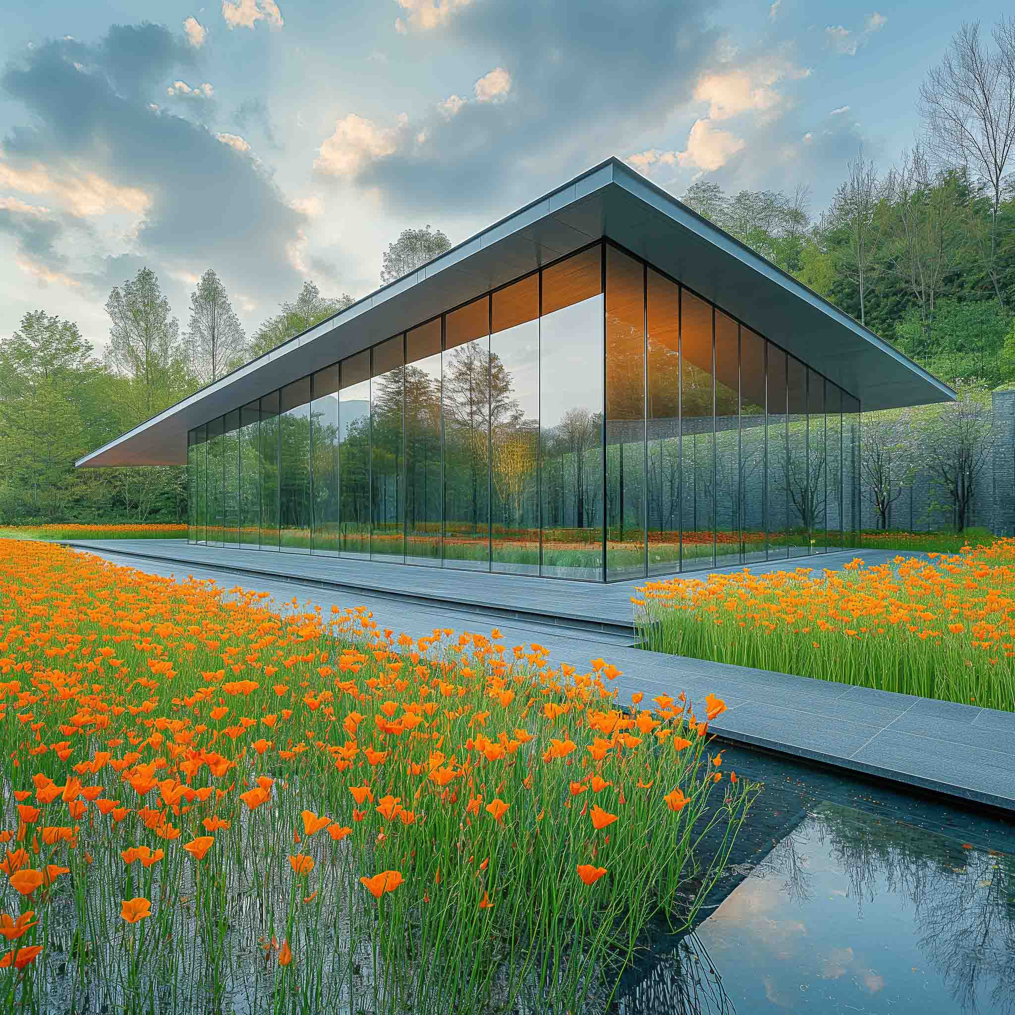 Pavilion Building Concept 3276 - Dezign Ark