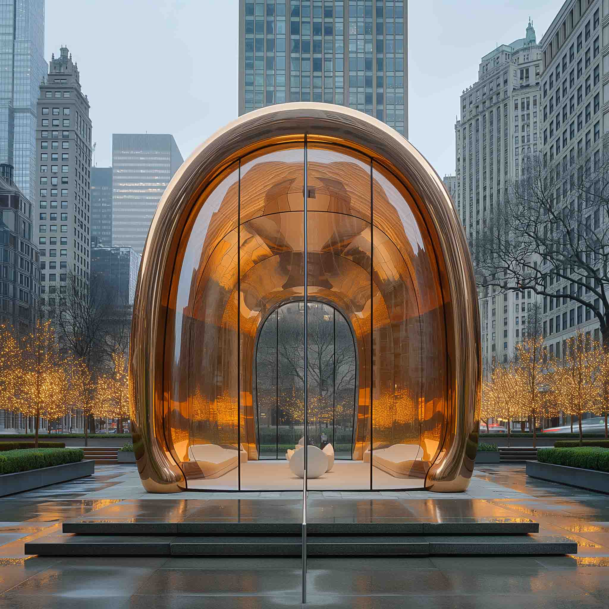 Pavilion Building Concept 3322 - Dezign Ark