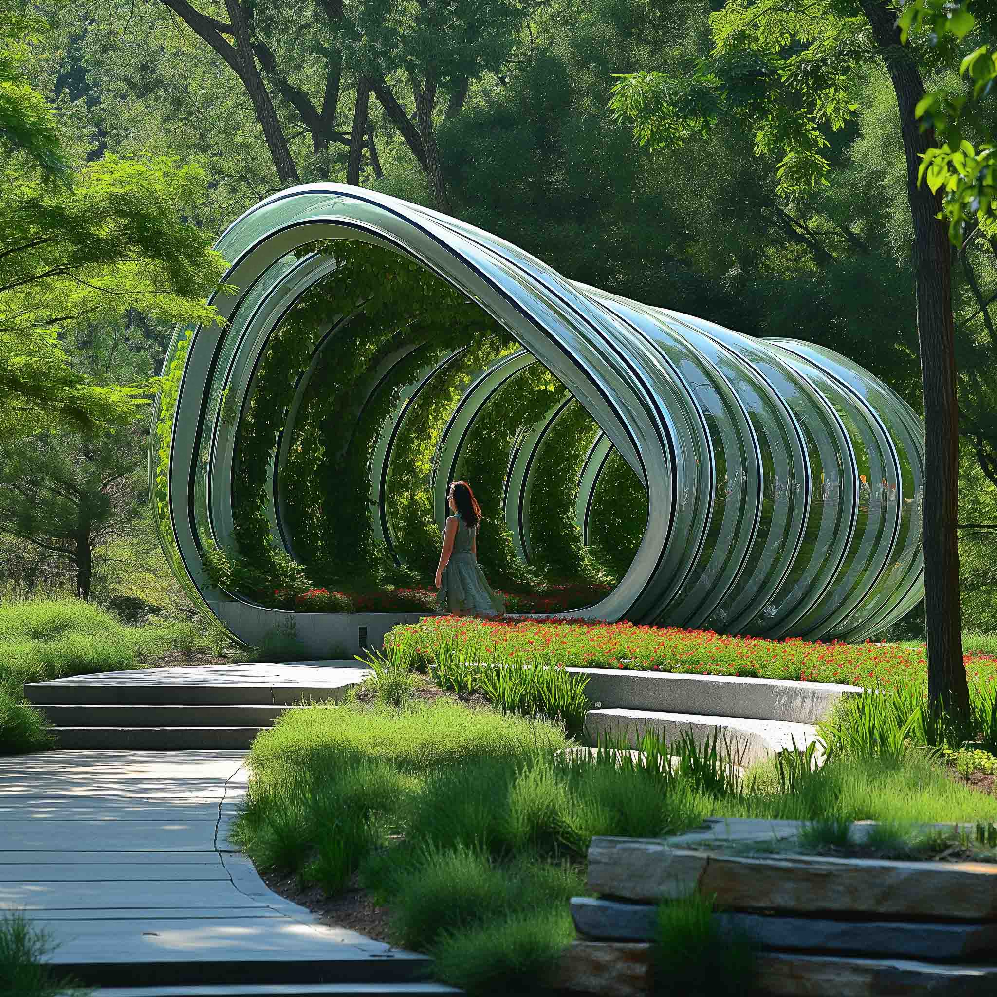 Pavilion Building Concept 3328 - Dezign Ark