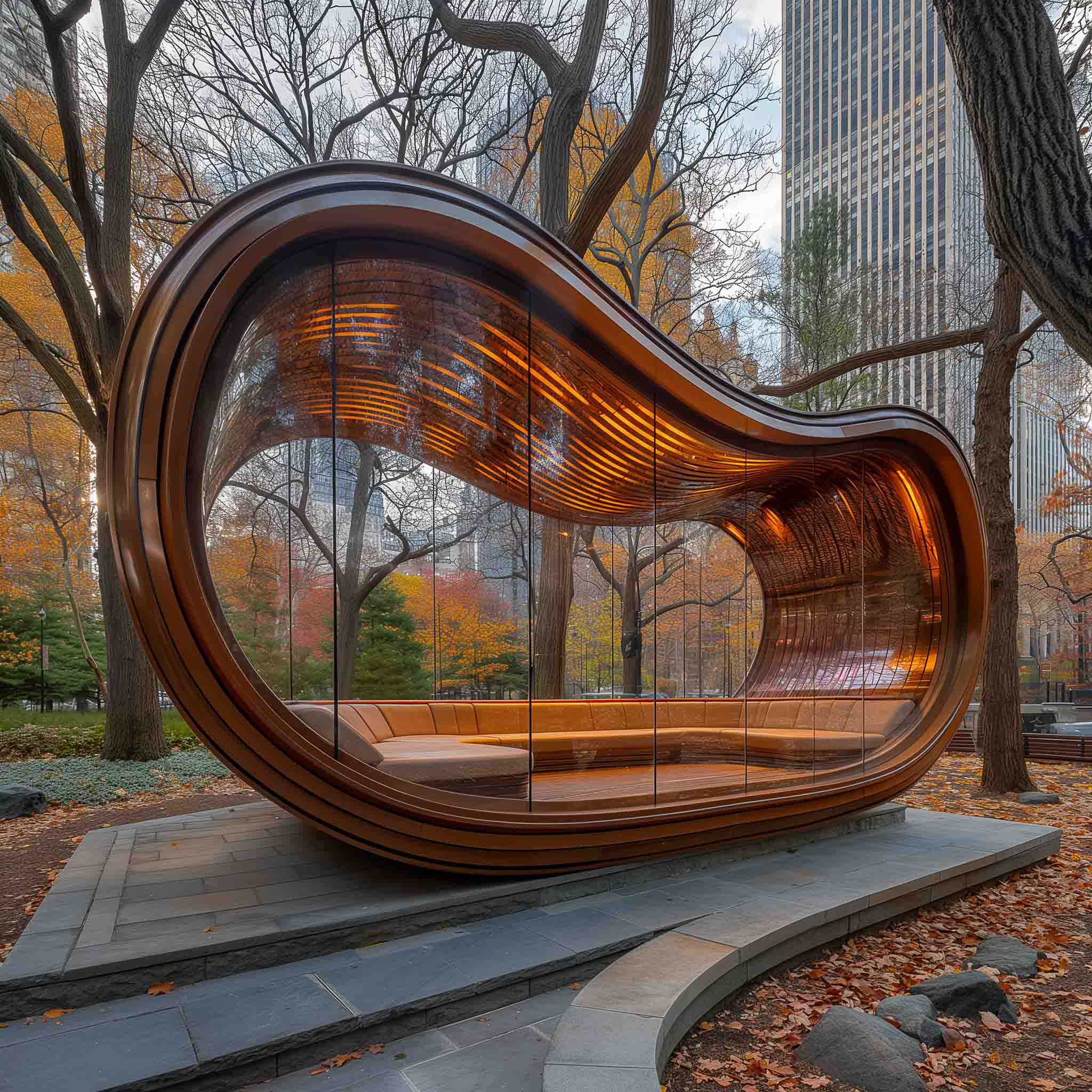 Pavilion Building Concept 3861 - Dezign Ark