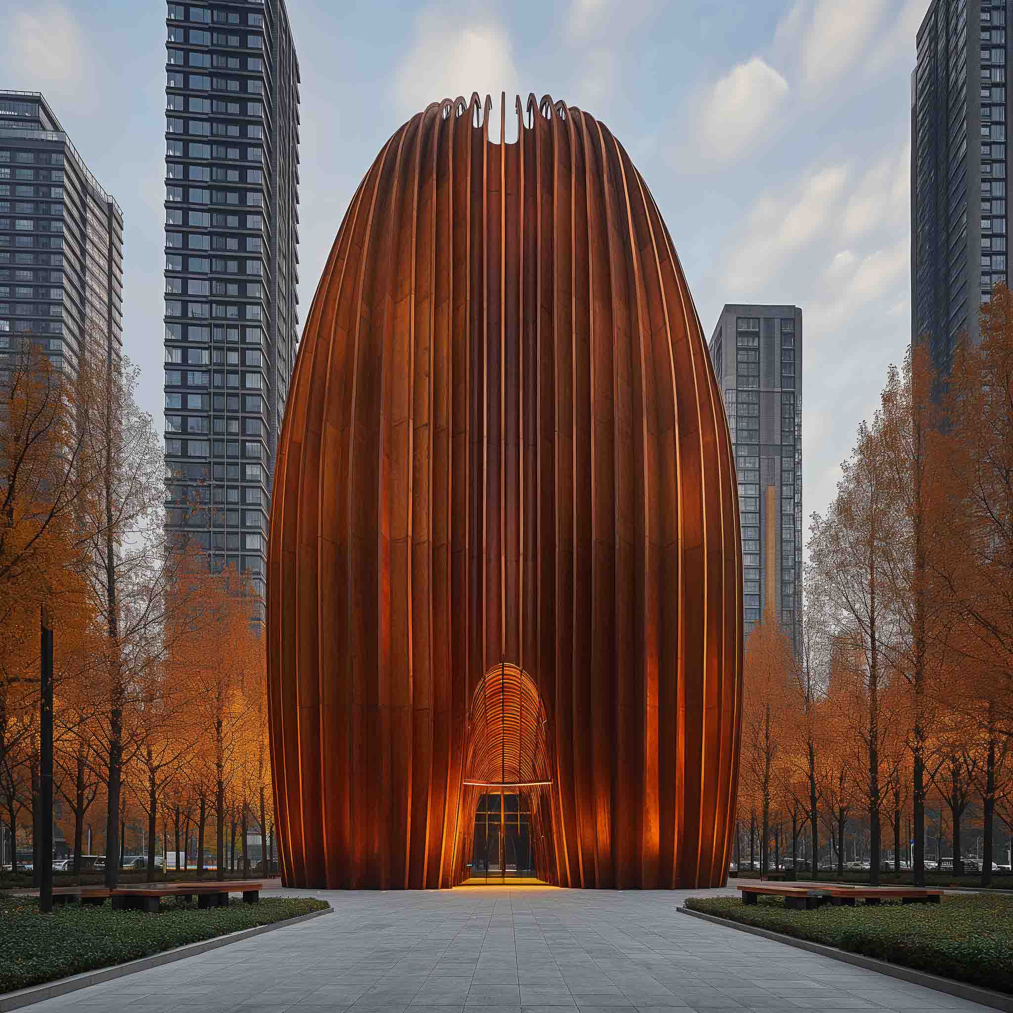 Pavilion Building Concept 3922 - Dezign Ark