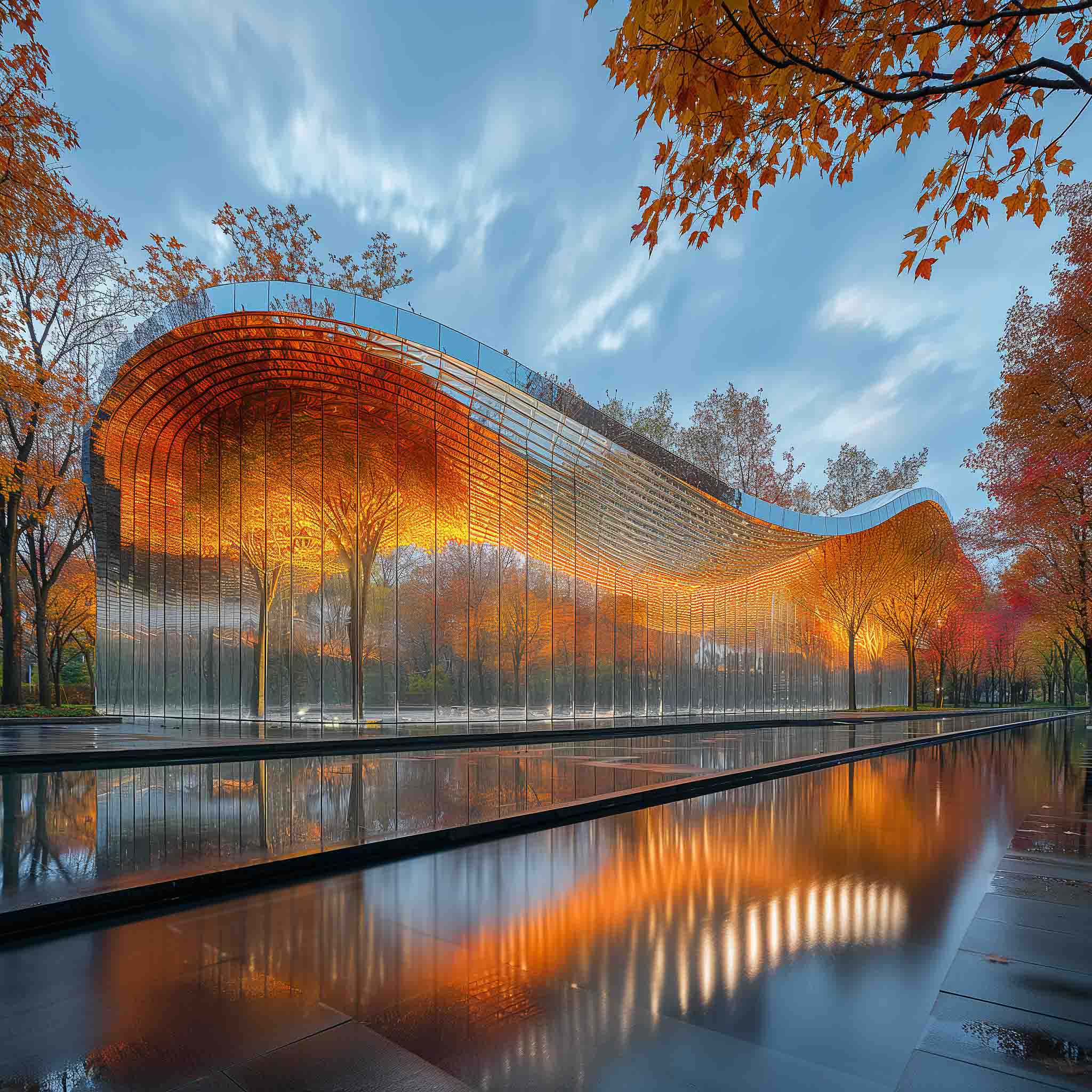 Pavilion Building Concept 4173 - Dezign Ark
