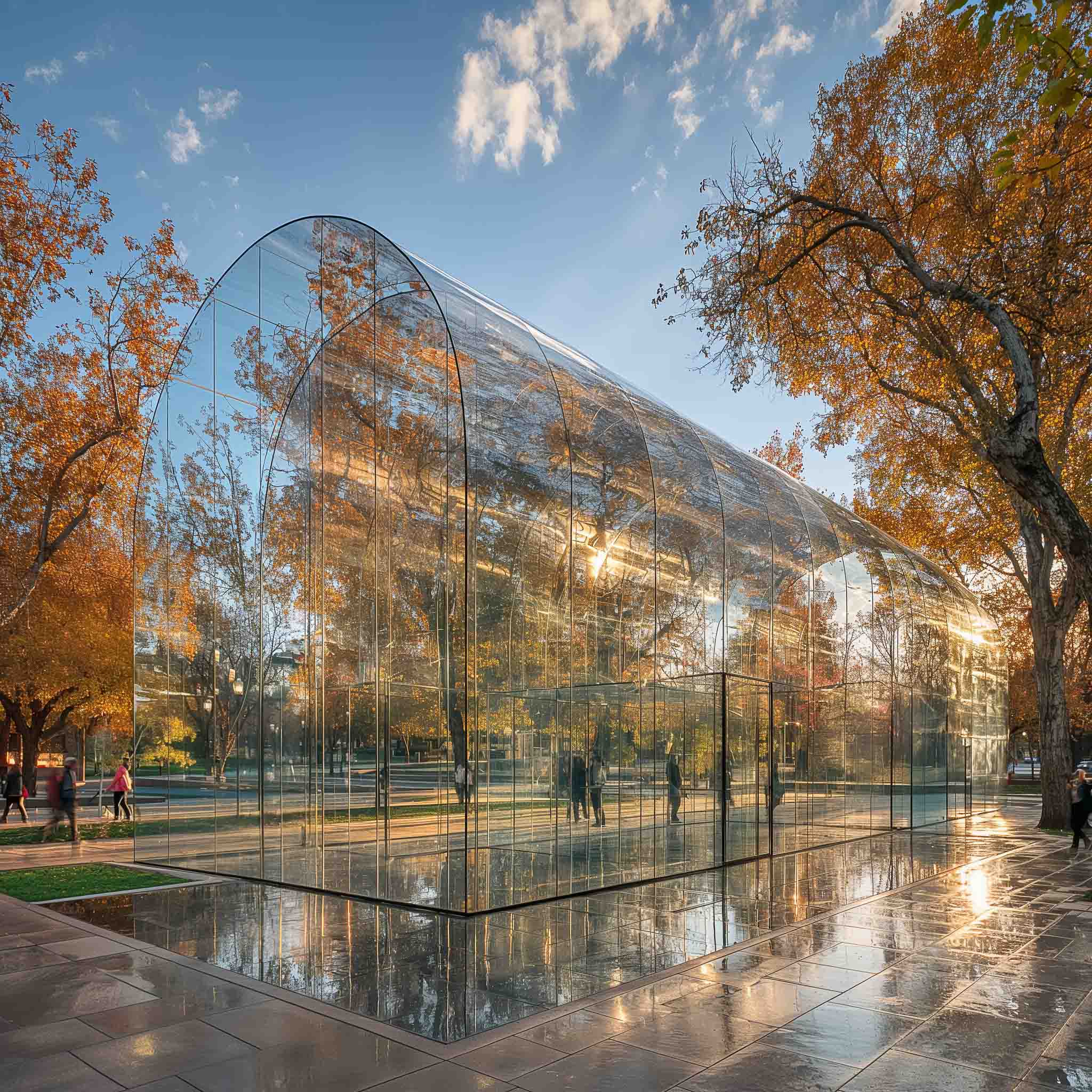 Pavilion Building Concept 4174 - Dezign Ark