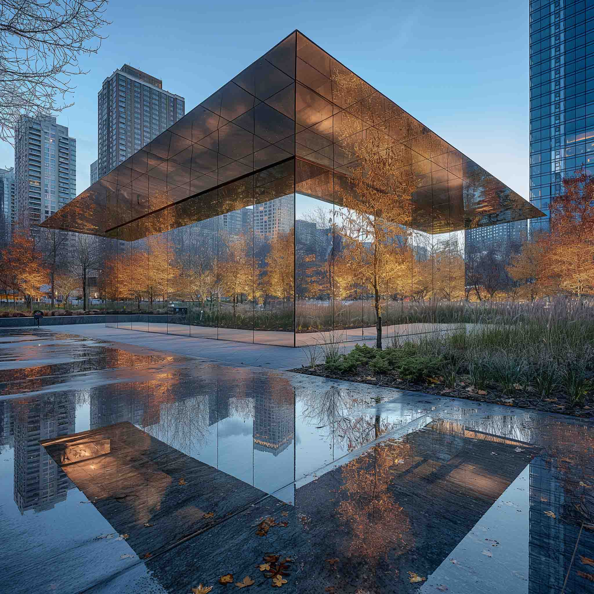 Pavilion Building Concept 4333 - Dezign Ark