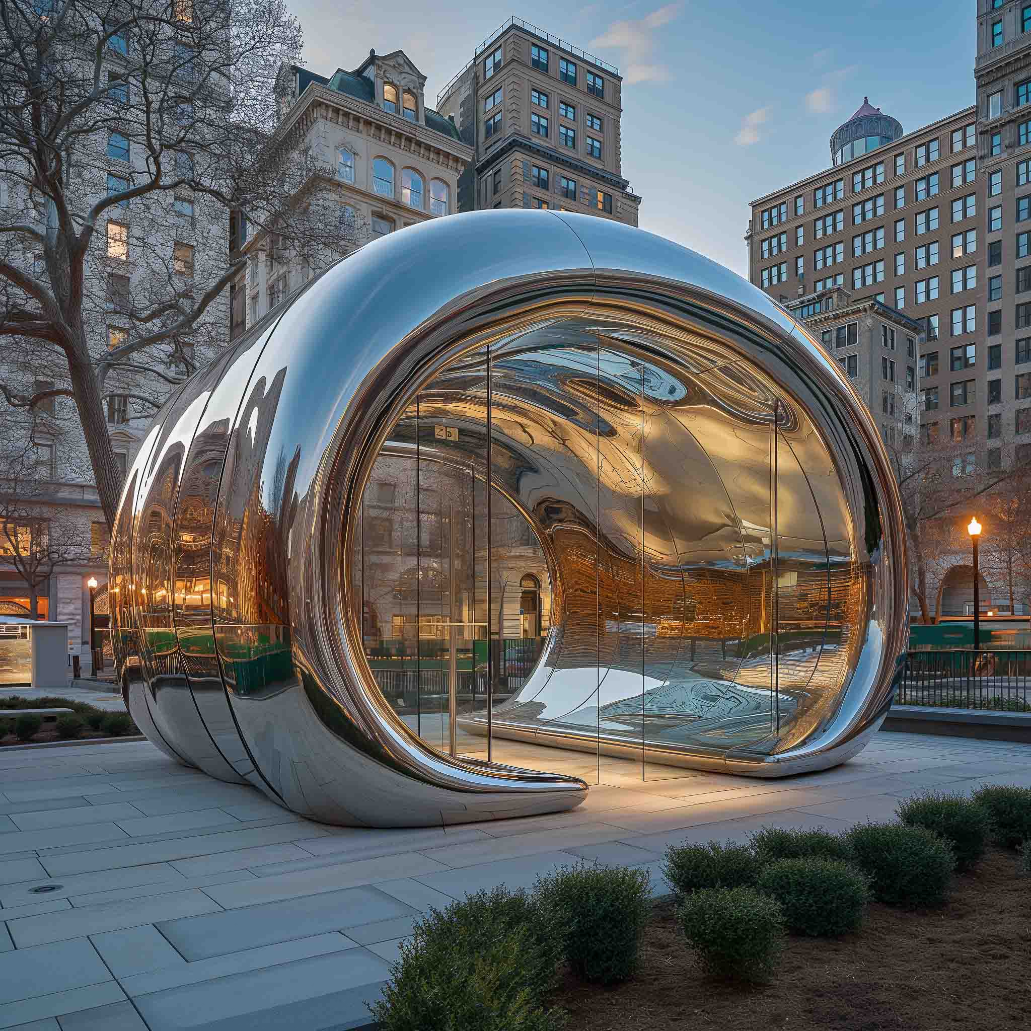 Pavilion Building Concept 4356 - Dezign Ark