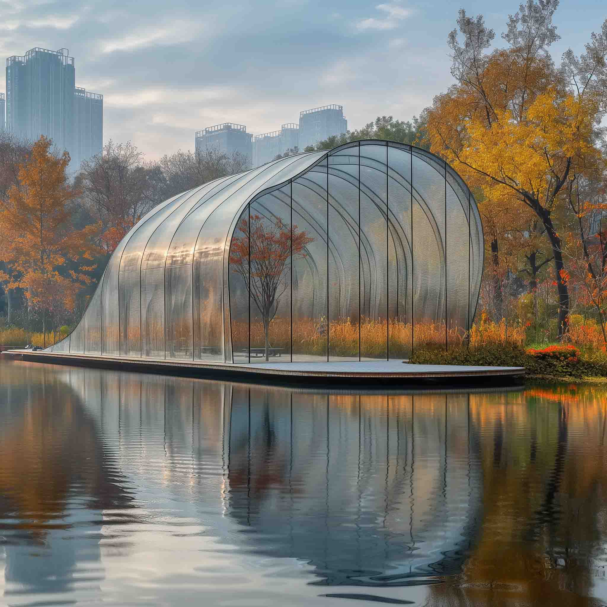 Pavilion Building Concept 4372 - Dezign Ark