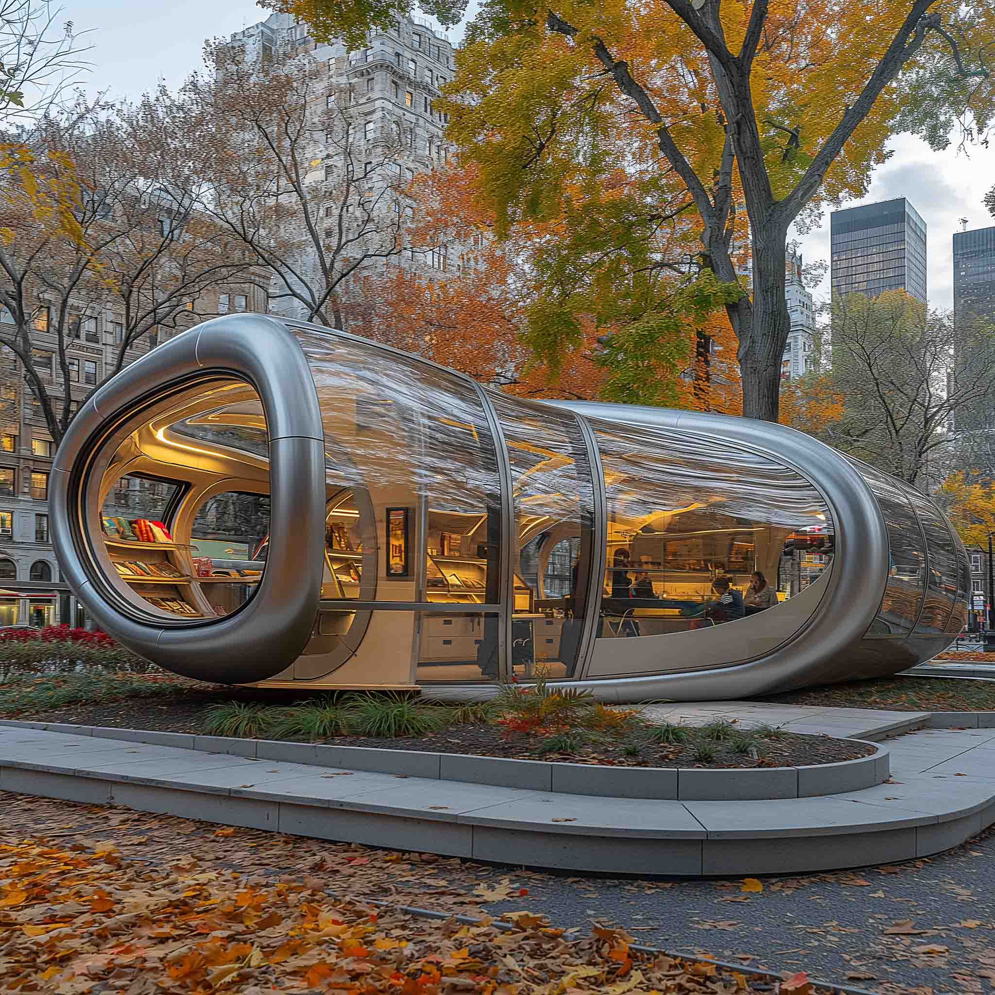 Pavilion Building Concept 4481 - Dezign Ark