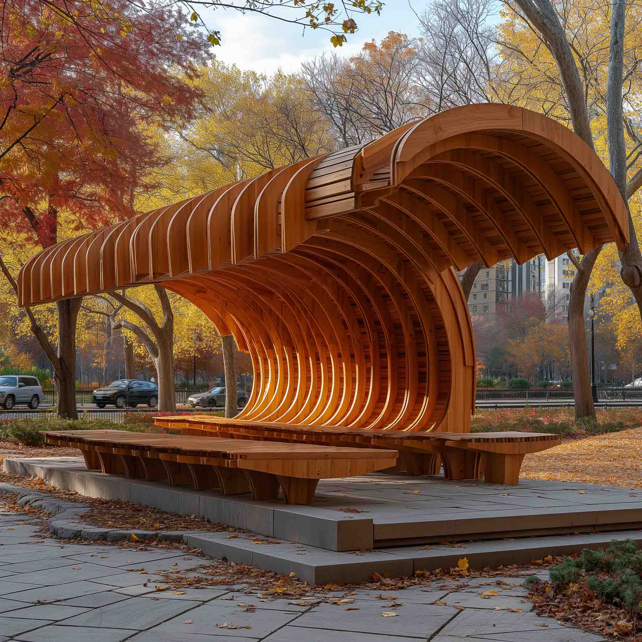 Pavilion Building Concept 4488 - Dezign Ark