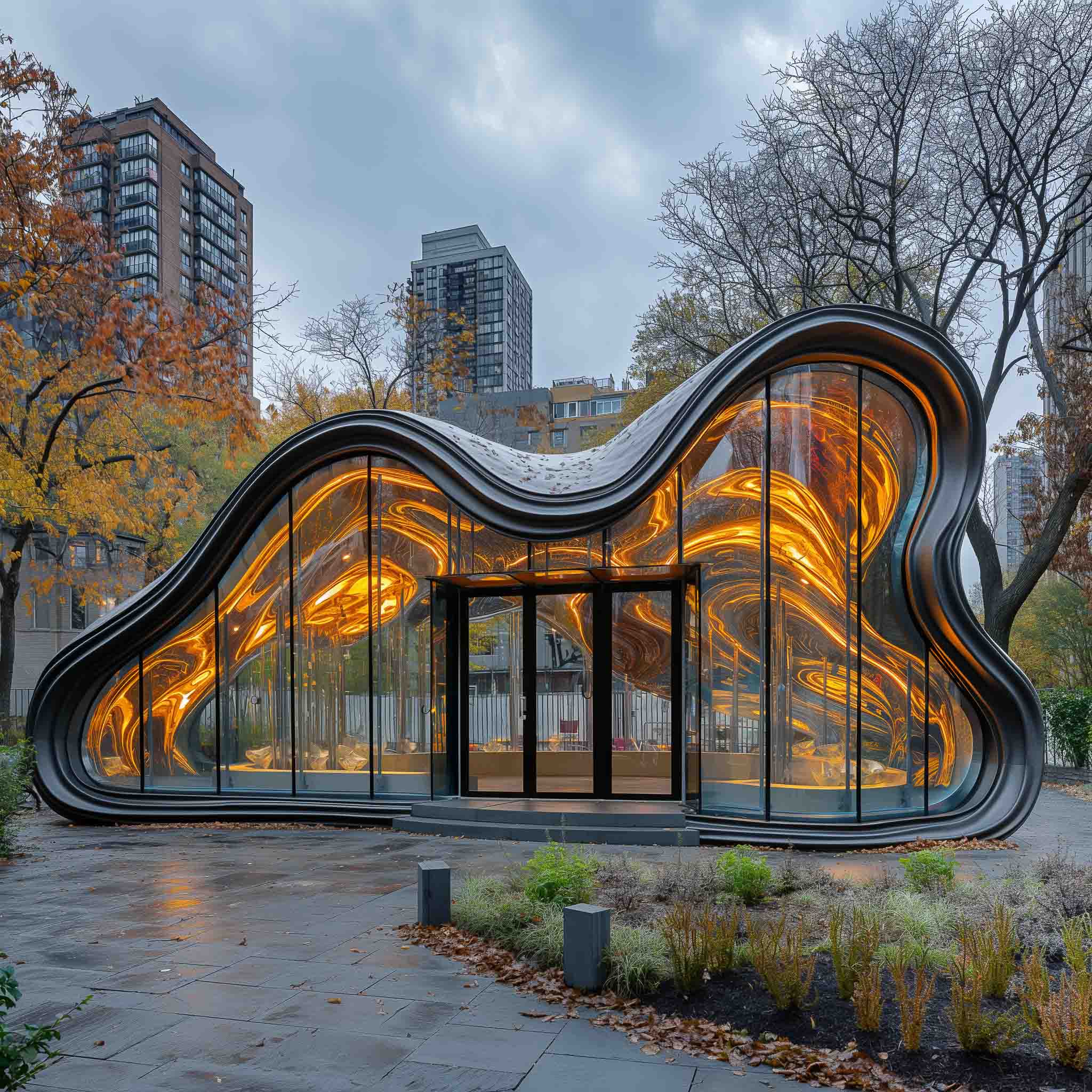 Pavilion Building Concept 4548 - Dezign Ark