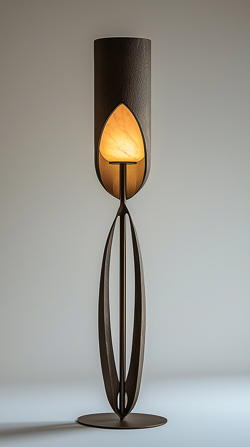 Abstract Floor Lamp 663 - Dezign Ark