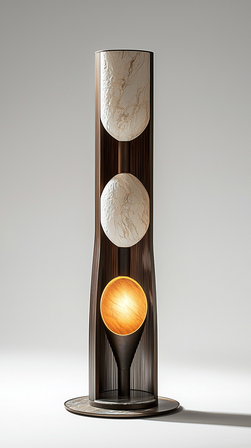 Abstract Floor Lamp 802 - Dezign Ark