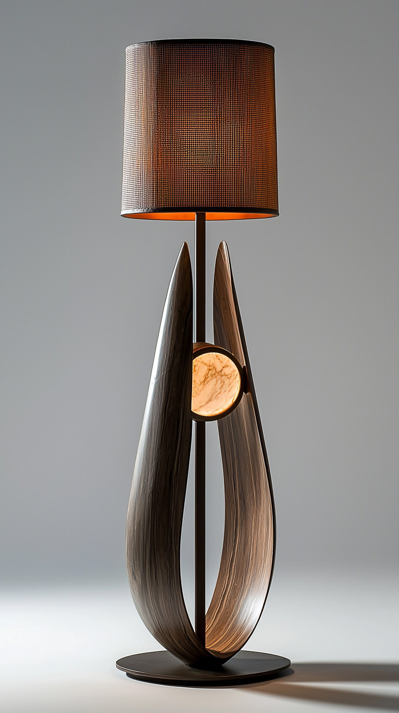 Abstract Floor Lamp 828 - Dezign Ark