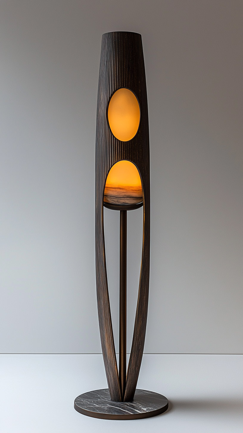 Abstract Floor Lamp 969 - Dezign Ark