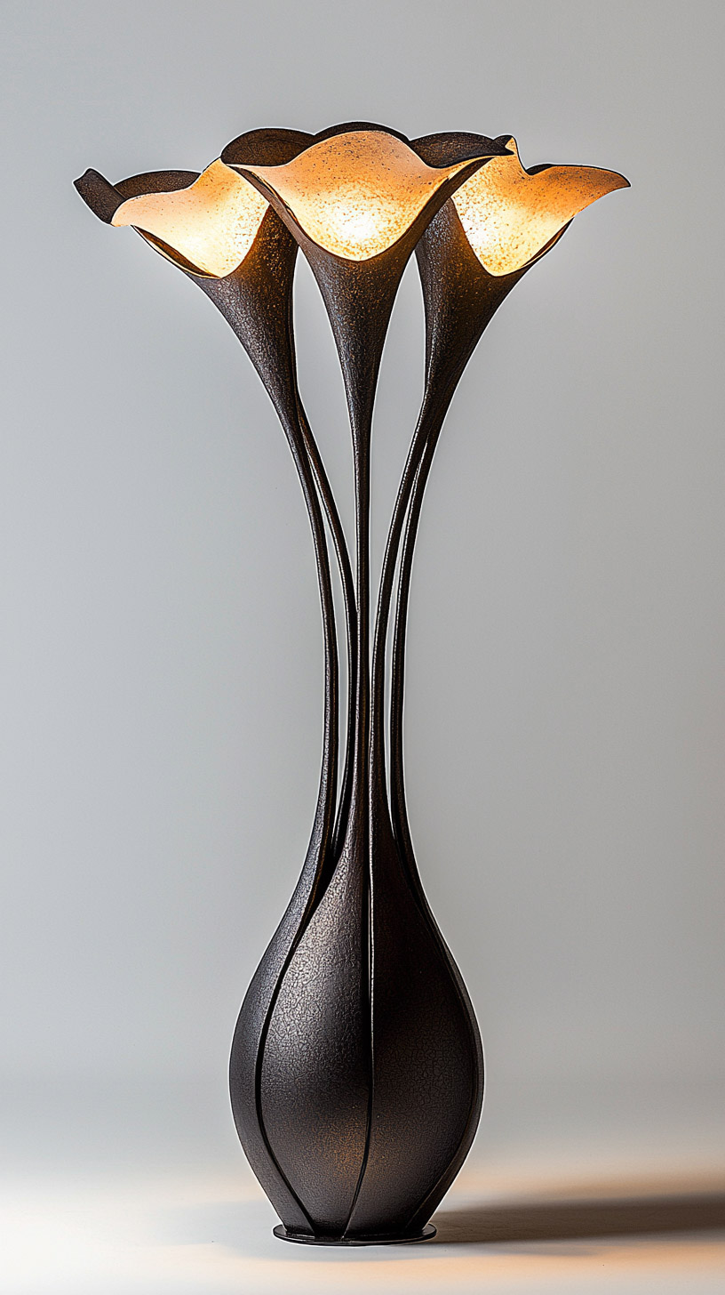 Floral Lamp Concept 1 - Dezign Ark