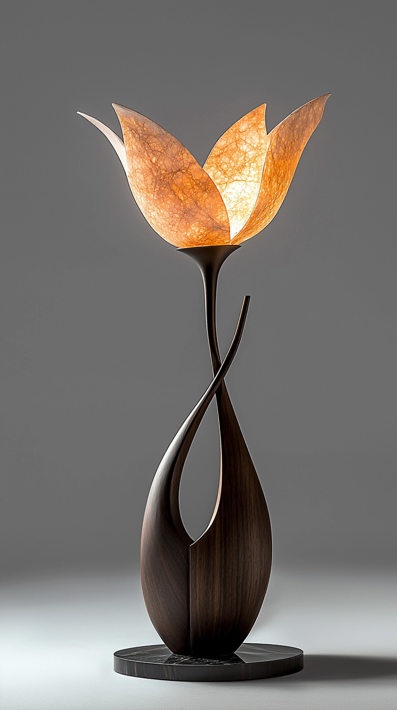 Floral Lamp Concept 2 - Dezign Ark
