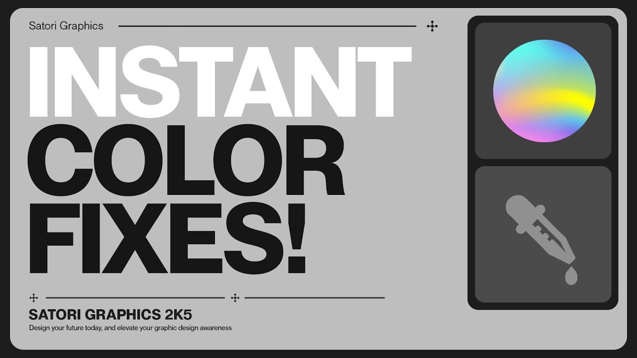 Elevate Your Graphic Designs With These Simple Color Fixes! - Dezign Ark