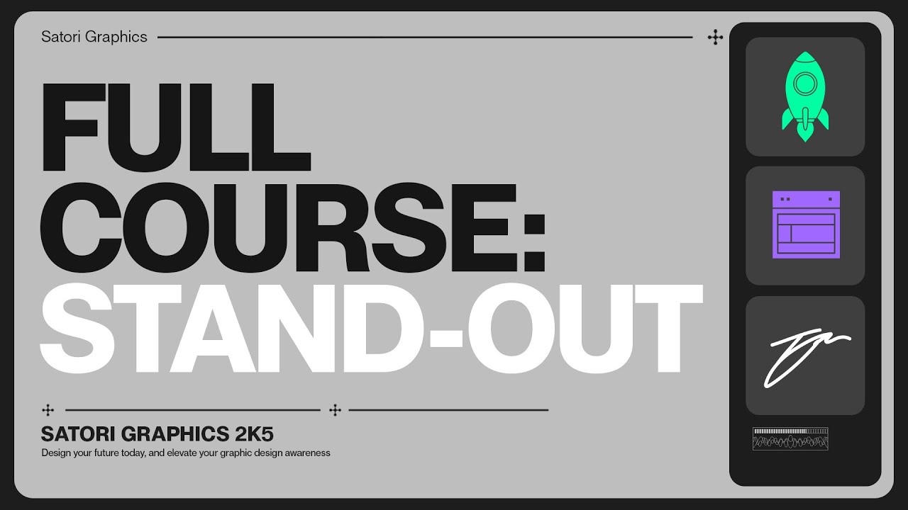 Graphic Design Course: How to Stand Out in a Saturated Design Industry ...
