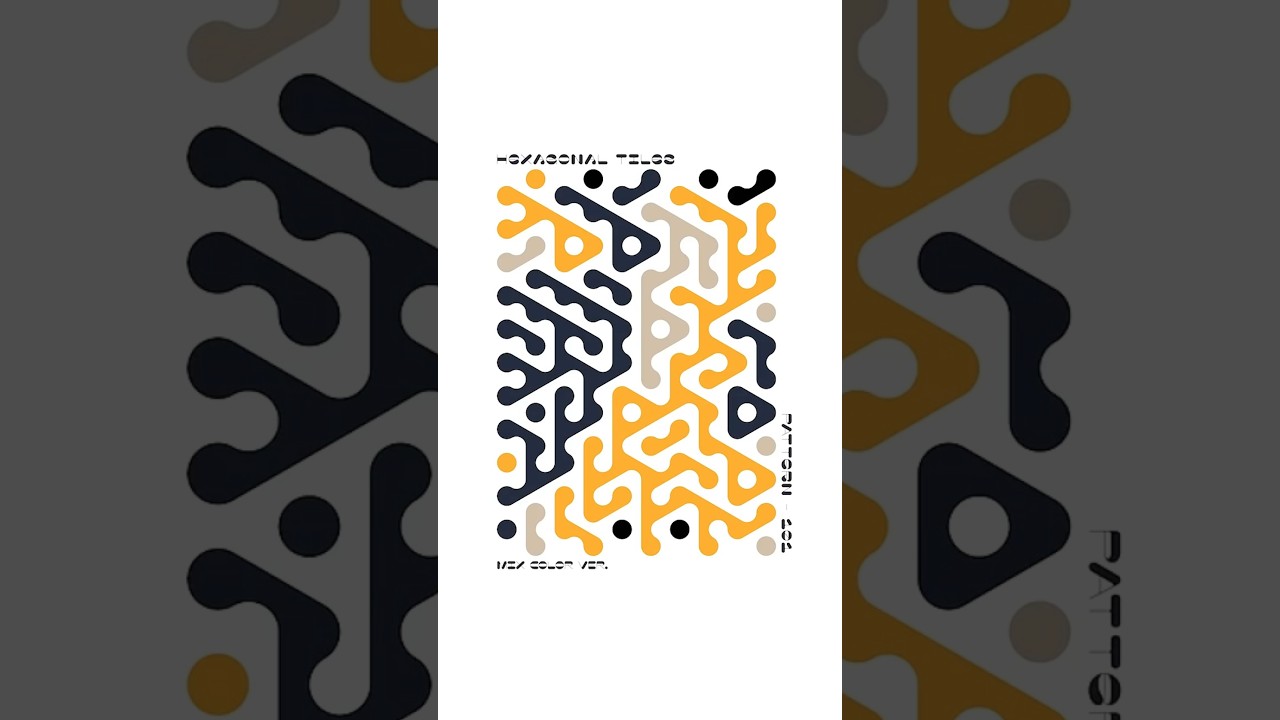 How To Make Hexagonal Tiles In Adobeillustrator Dezign Ark