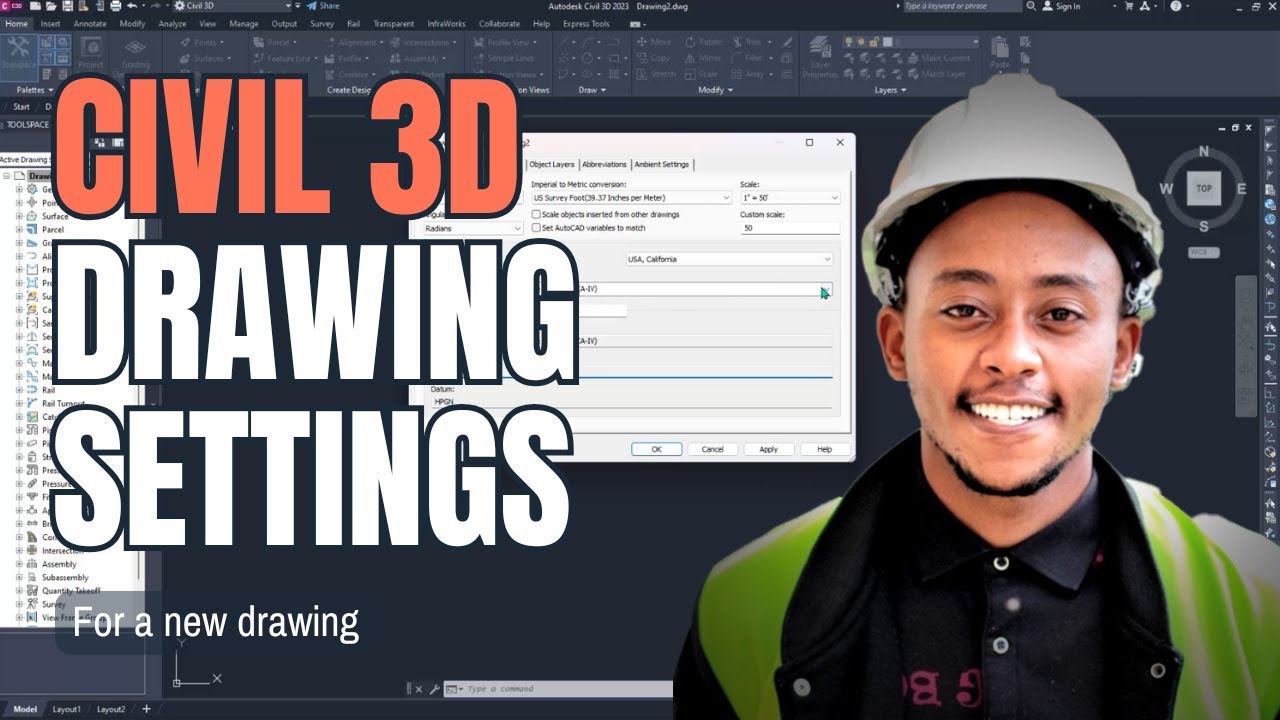 These are the most essential settings in new Civil 3D Drawing - Dezign Ark