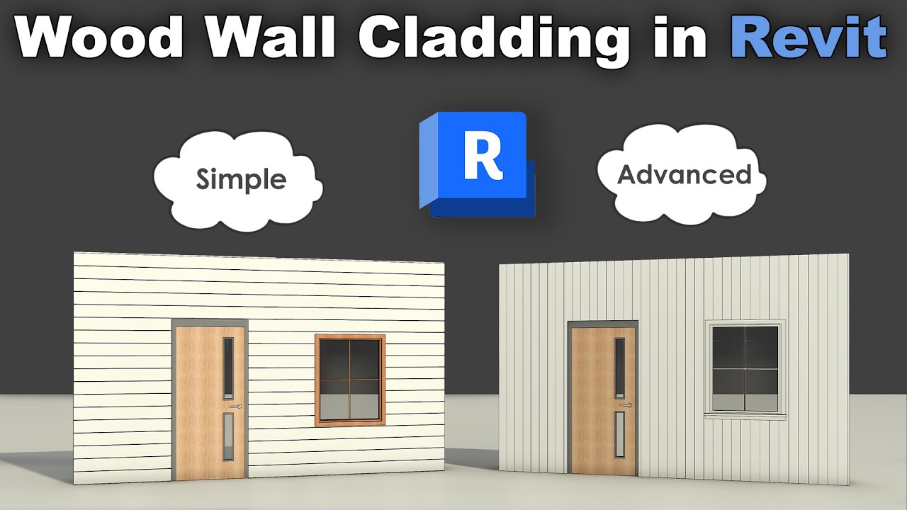 Wood Wall Cladding In Revit Tutorial - Dezign Ark