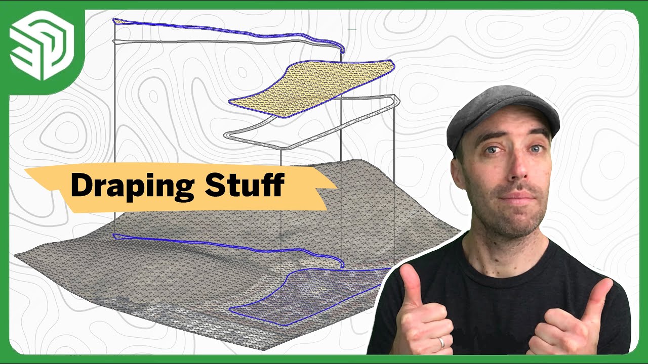 Draping Linework Over Terrain - Dezign Ark