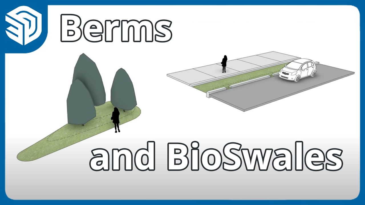 Instant Berms and BioSwales w/ SoapSkinBubble - Dezign Ark