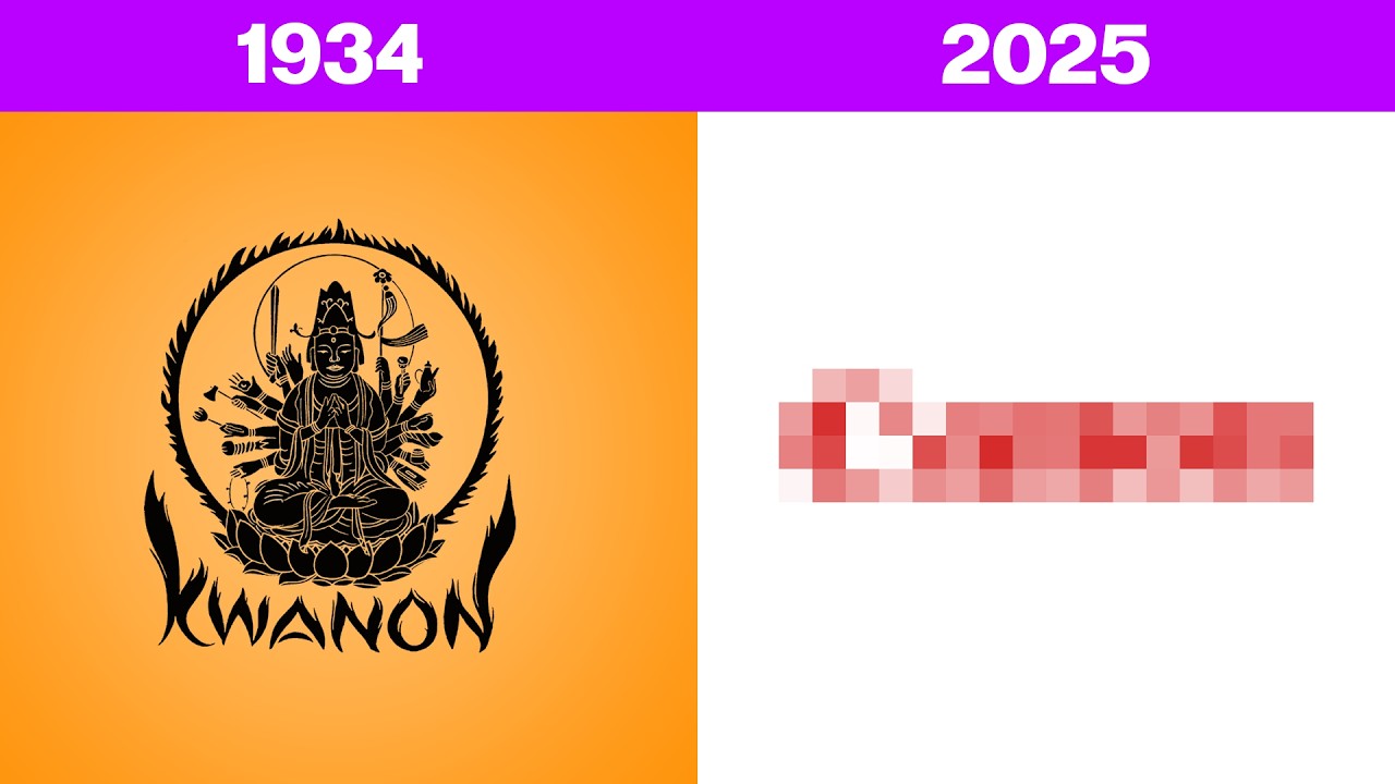 The Bizarre Lost Logos of Famous Brands - Dezign Ark