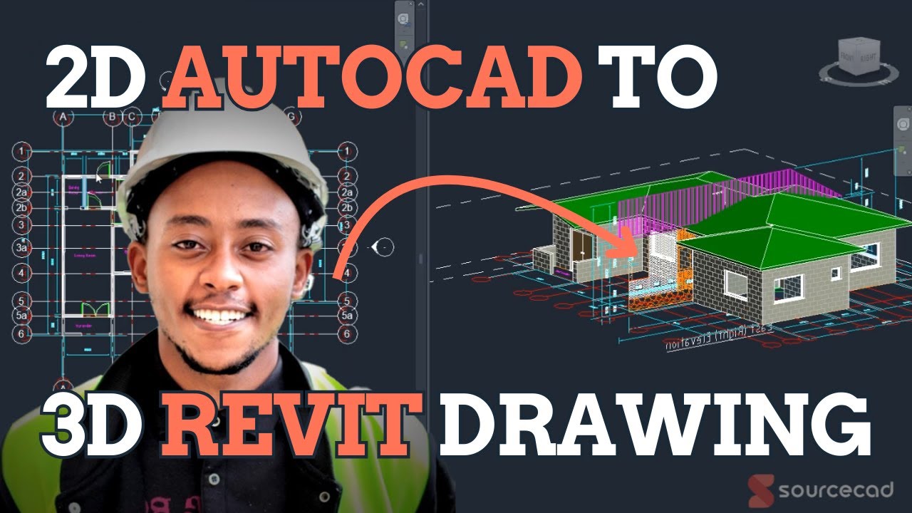 Convert 2D AutoCAD drawing to 3D Revit drawing - Dezign Ark