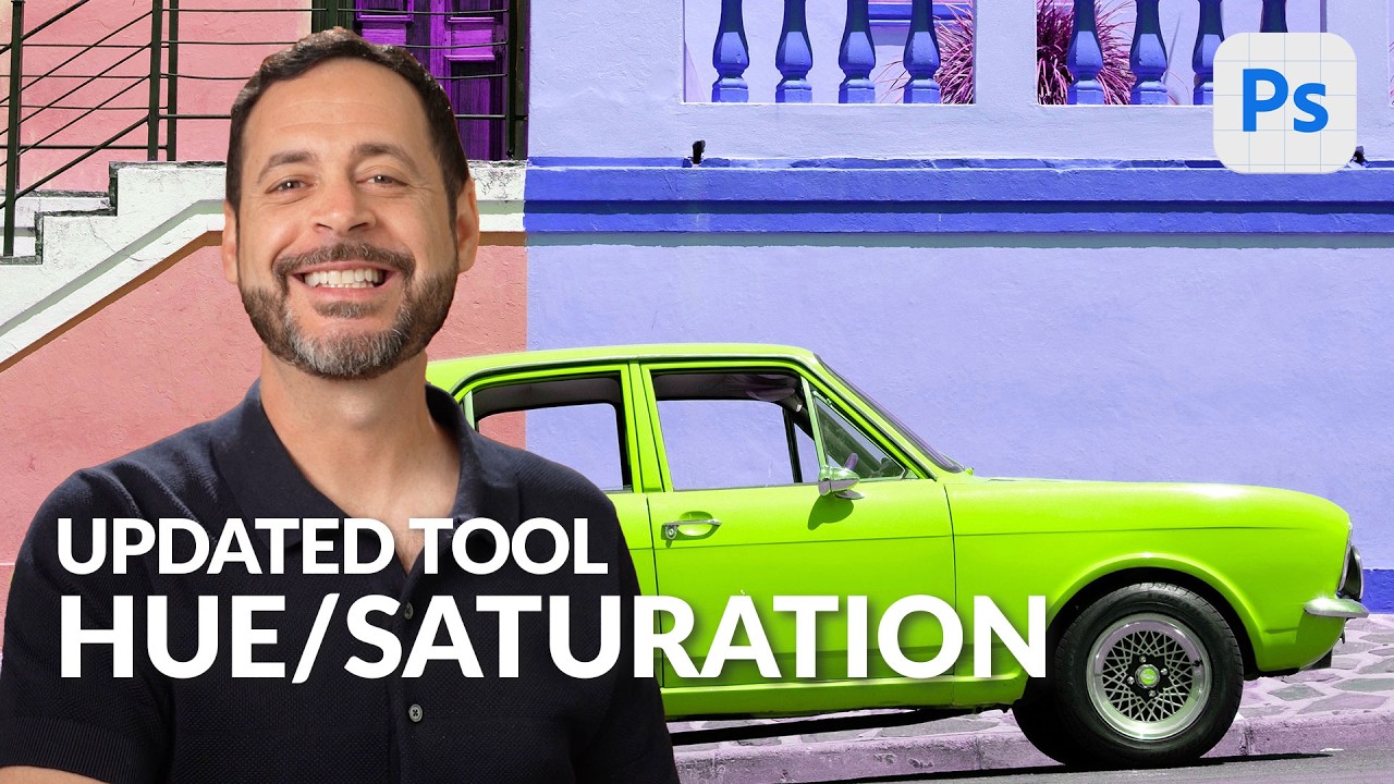 Photoshop Beta: New Hue Saturation Tool - Dezign Ark