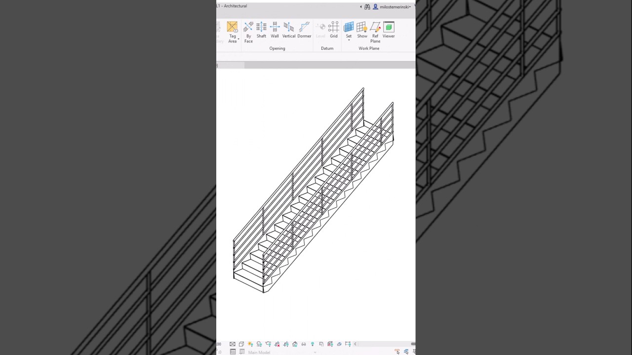 Railings on Stairs in #revit - Dezign Ark