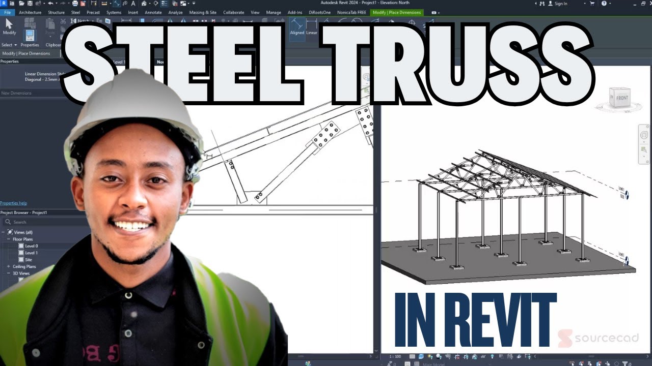 The STEEL TRUSS MASTERCLASS in Revit [complete project] - Dezign Ark