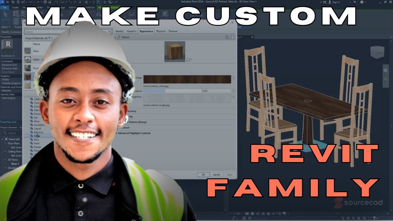 This is how you can make a CUSTOM FAMILY in Revit architecture - Dezign Ark