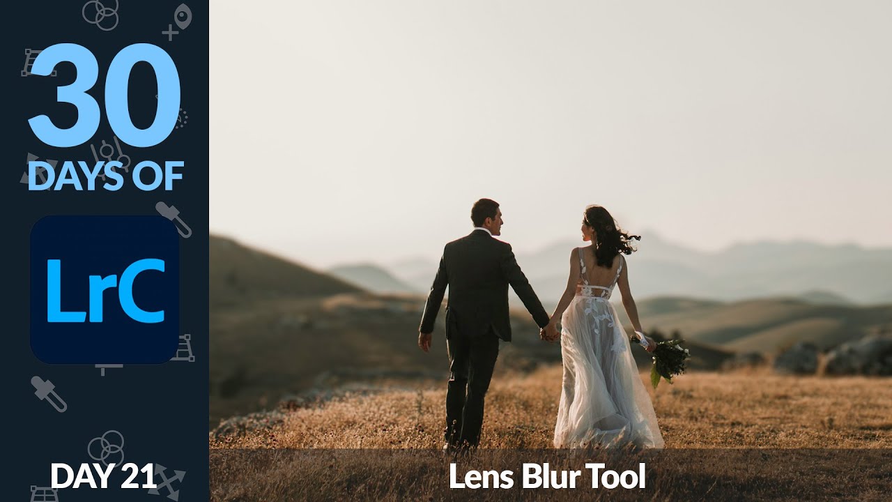 Using The Lens Blur Tool in Lightroom - Day 21 - Dezign Ark