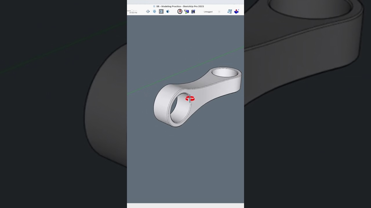 5 clicks(!) for complex SketchUp shape - Dezign Ark