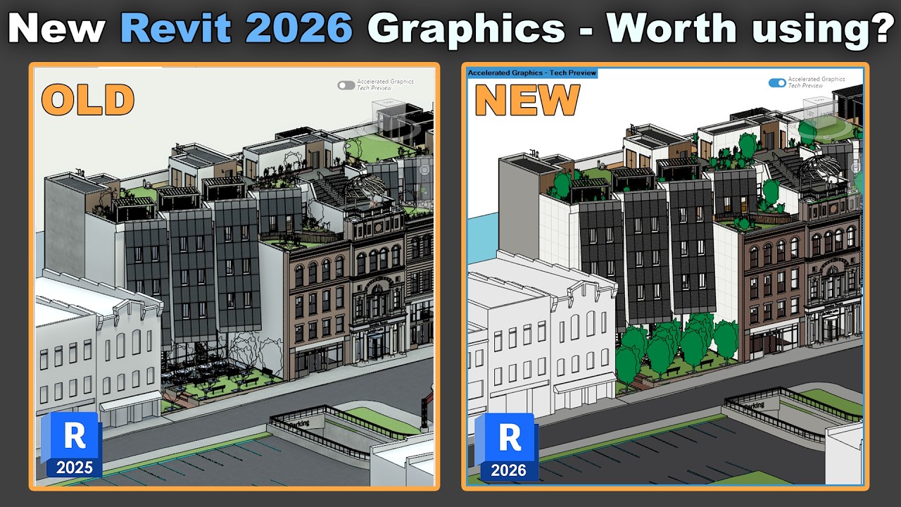 Revit 2026 - Accelerated Graphics | Revit tutorial - Dezign Ark