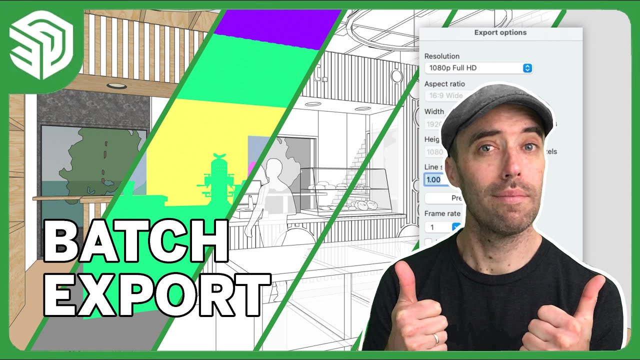Batch Exporting Scenes and Styles - Dezign Ark