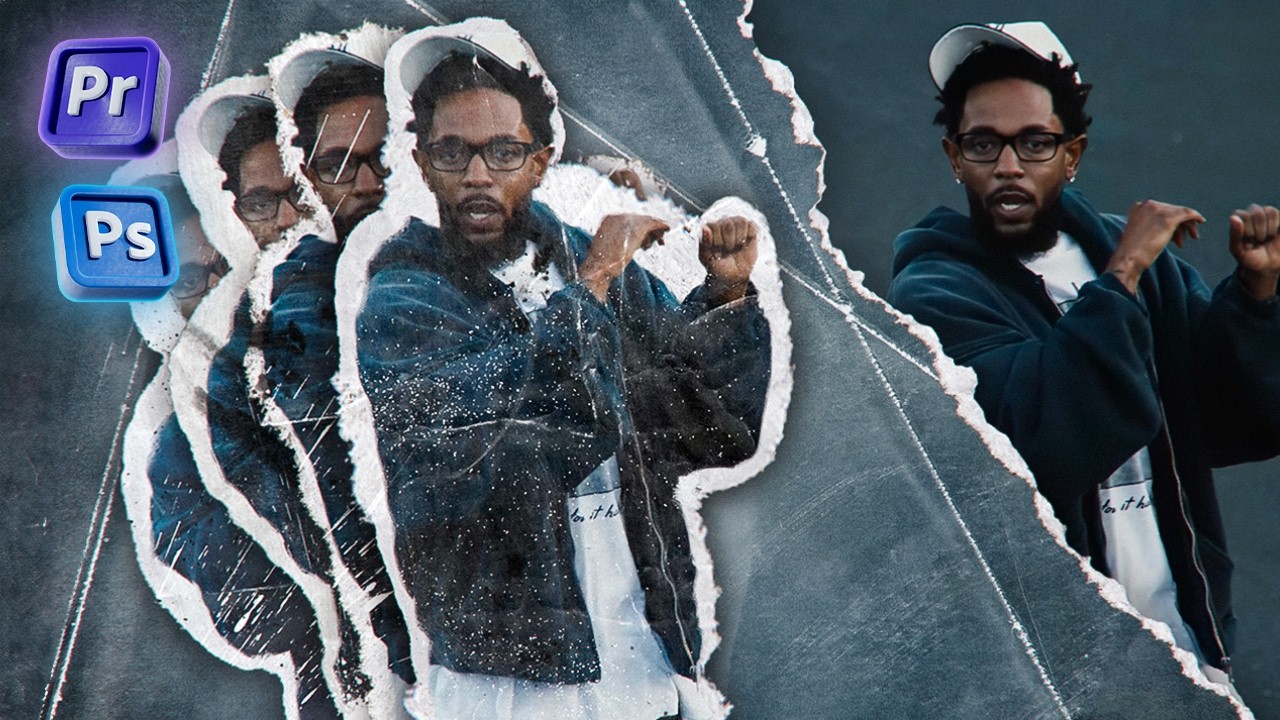 How to create PAPER RIP TRANSITIONS (Premiere Pro & Photoshop) - Dezign Ark