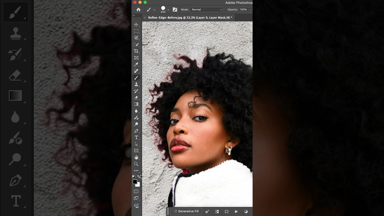 Select & Refine Edges in Photoshop | 1 Minute Tutorial - Dezign Ark