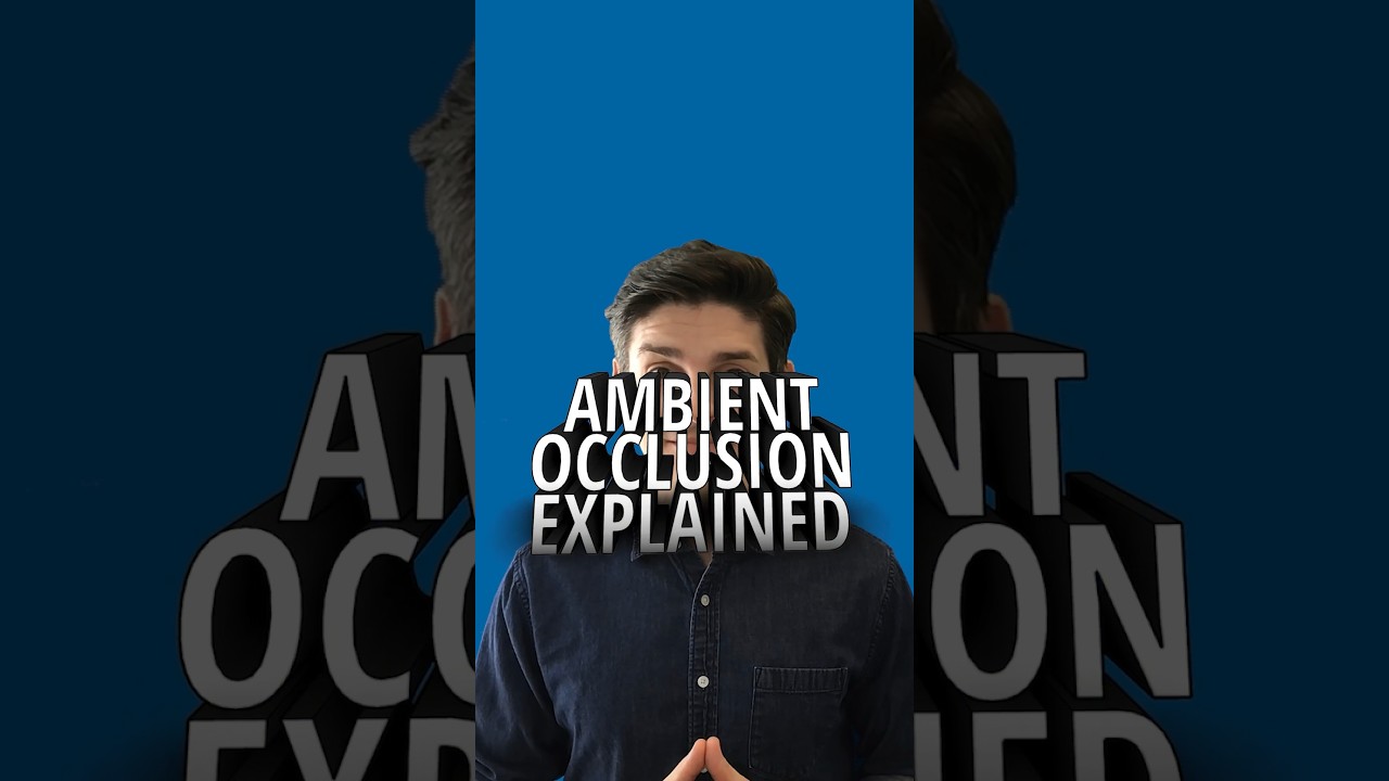 what is ambient occlusion? #shorts #3d - Dezign Ark