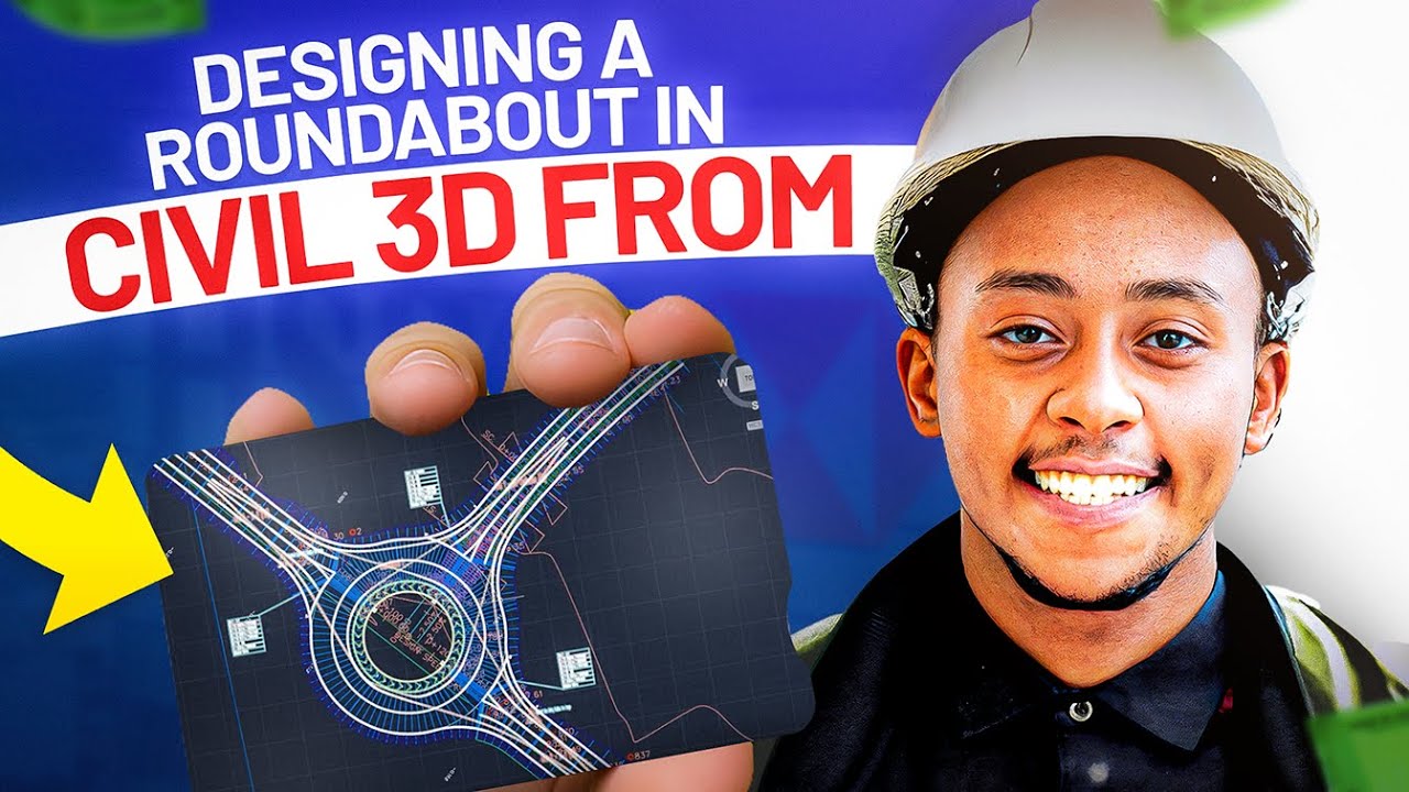 Design a complete roundabout in Civil 3D - Dezign Ark