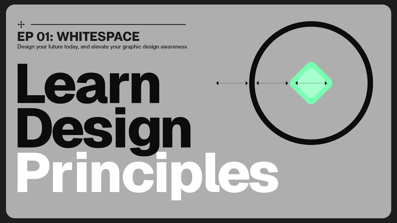 Graphic Design Principles Master-Class! (Ep 1 White Space) - Dezign Ark