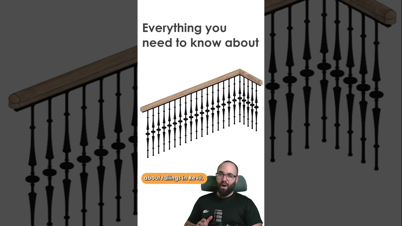 Railings in #revit - Dezign Ark