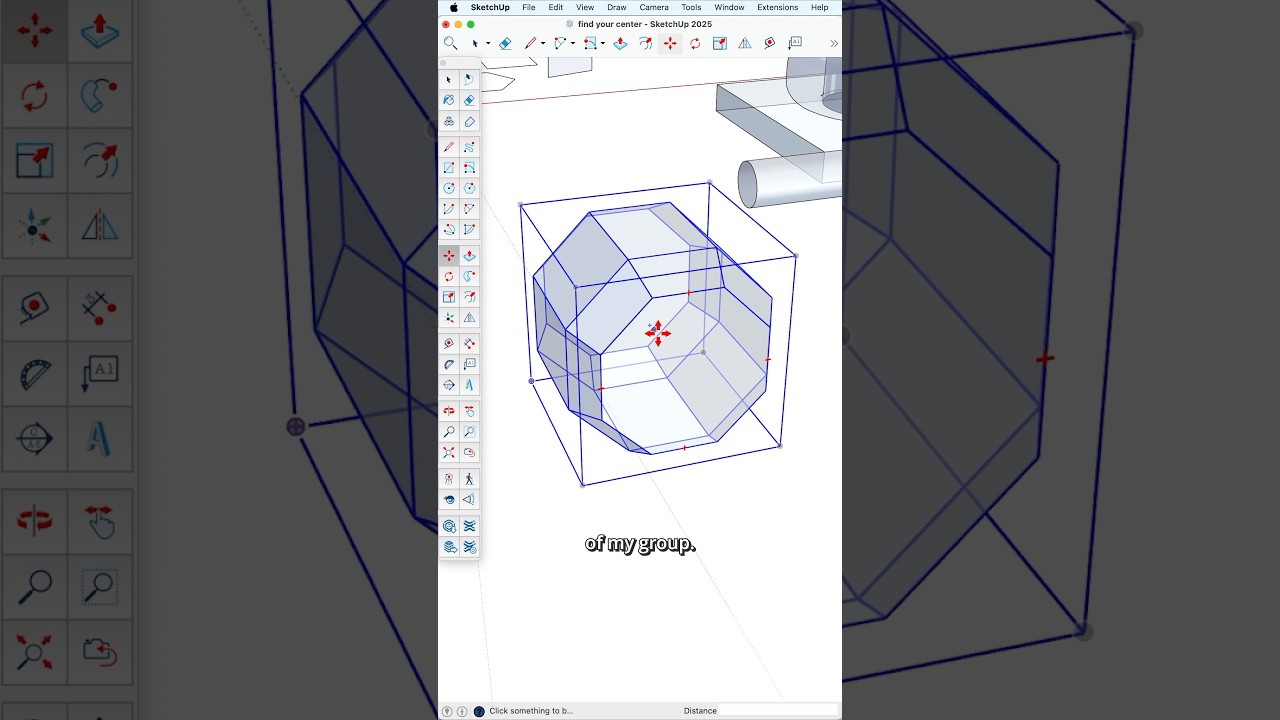 Find the Center of Things in SketchUp - Dezign Ark