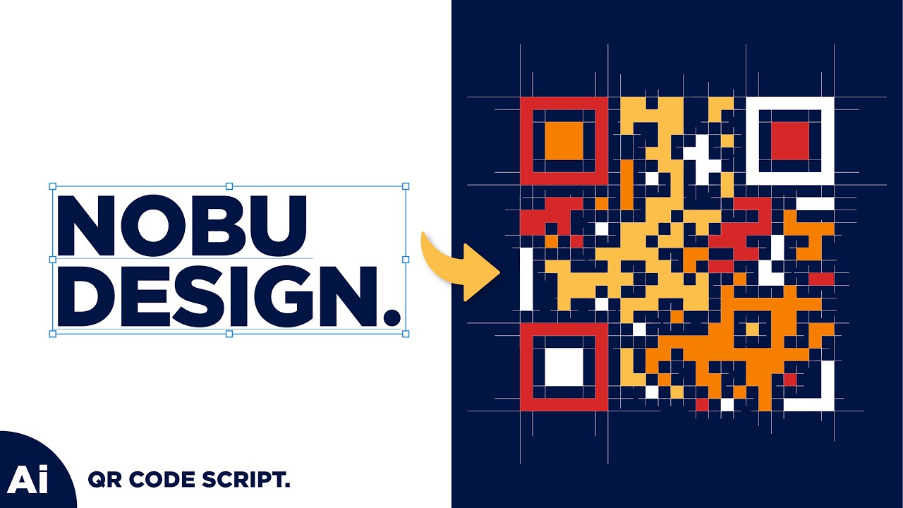 How to Generate QR CODE in Adobe Illustrator - Dezign Ark