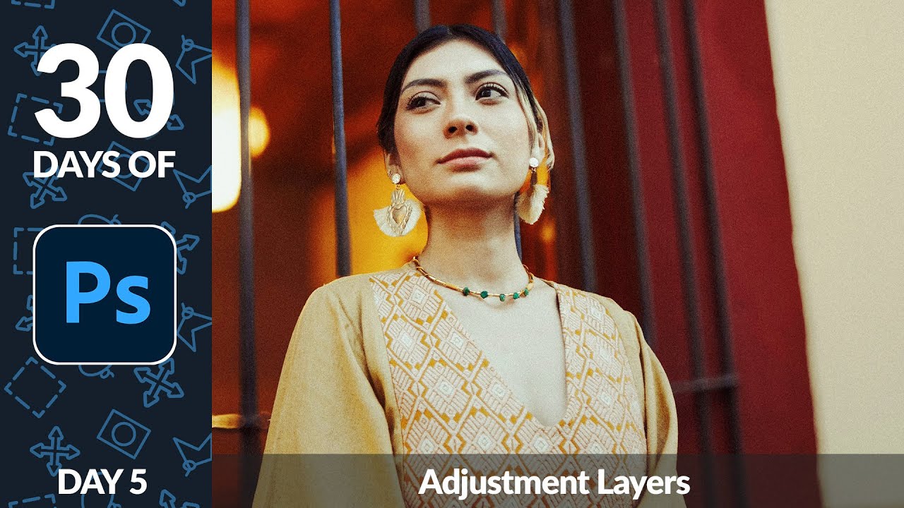 How to Use Adjustment Layers in Photoshop - Day 5 - Dezign Ark