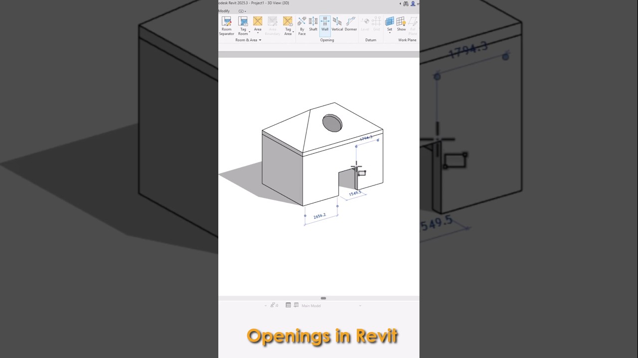 Openings in #revit - Dezign Ark